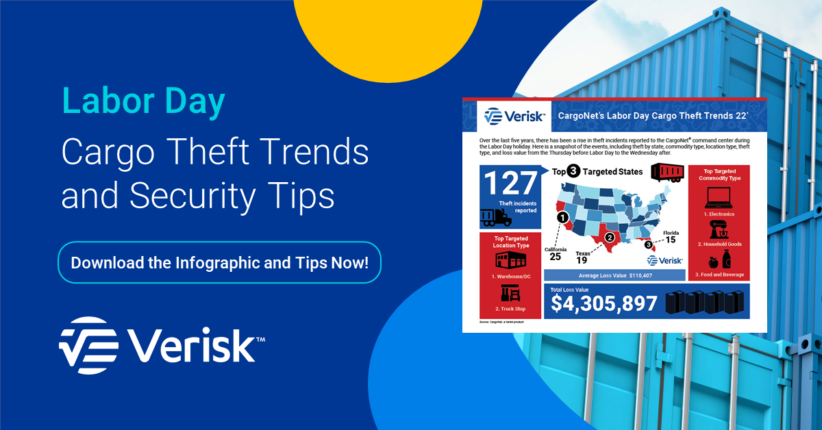 Labor Day Weekend Cargo Theft Trends and Security Tips | CargoNet